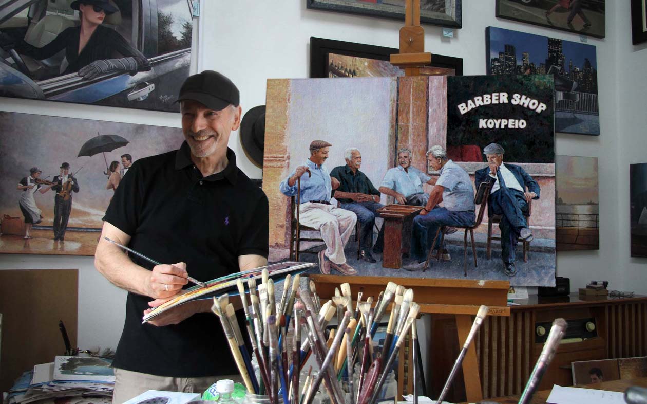 Original oil paintings of Cyprus Traditions by Theo Michael – Art by ...